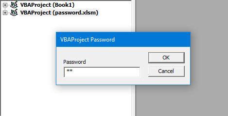 How To Recover An Excel VBA Password