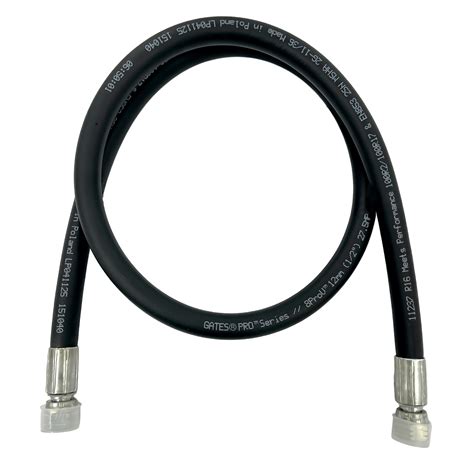 Hydraulic Hose Assembly 12 Id X 72 Length 3500 Psi Magister