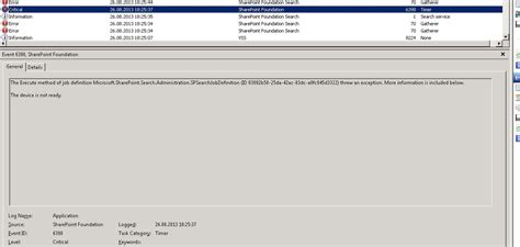 System Management Blog Event Id 6398 The Execute Method Of Job Definition Microsoft