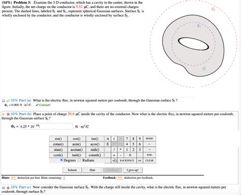 Solved 14 Problem 3 Examine The 3 D Conductor Which Chegg