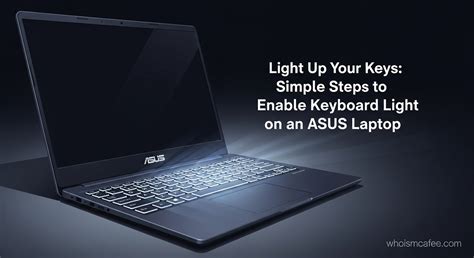 Enable Keyboard Light Asus Laptop All Shortcuts October 2025