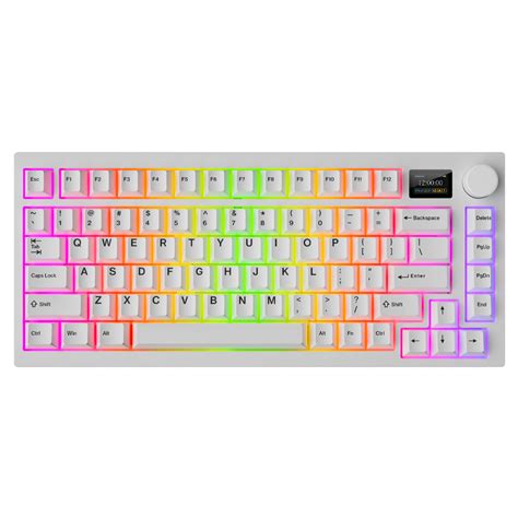 TECWARE SPECTRE 75 SPECTRE 96 GASKET MOUNTED MECHANICAL KEYBOARD BLACK WHITE Shopee Malaysia