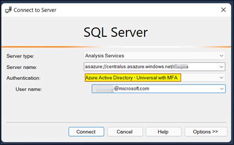 Cannot Access Analysis Server Via Ssms Microsoft Qanda