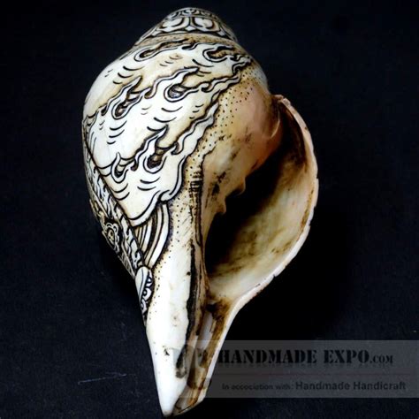 Carved Conch Shell Conch Shell Handicraft Seller Of Nepal