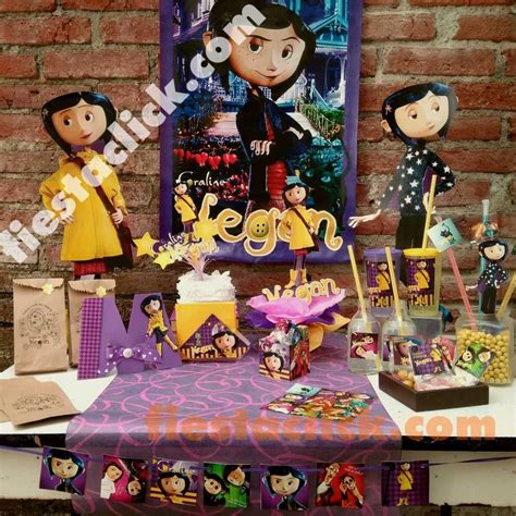 Fiesta De Coraline Coraline Coraline Personajes Fiesta