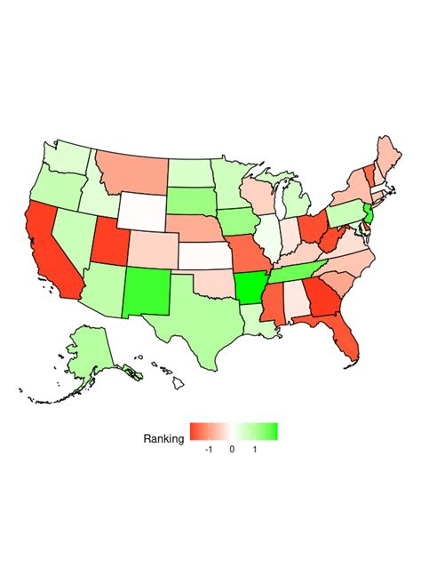 R Coloring In Ggplot2 For Us Map Stack Overflow