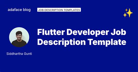 Flutter Developer Job Description Template Adaface