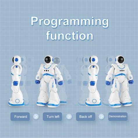 intelligent rc robot gesture sensor smart programming automatic