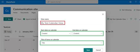 Calendar View In SharePoint Online Create Calendar View On Any List Or Library In Modern