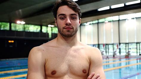 All Eyes Are On French Olympic Diver Jules Bouyers Speedo