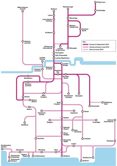 Govia Takes Over Thameslink Franchise From Fcc On Sunday
