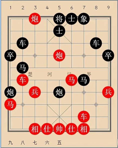 象棋布局五七炮双直车对屏风马进7卒左炮封车 红过河车吃卒压马 知乎