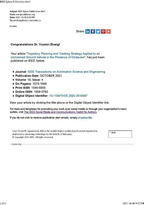 Congratulations To Xiaobin Xiang For This 2nd Paper Published Recently And All Co Authors For