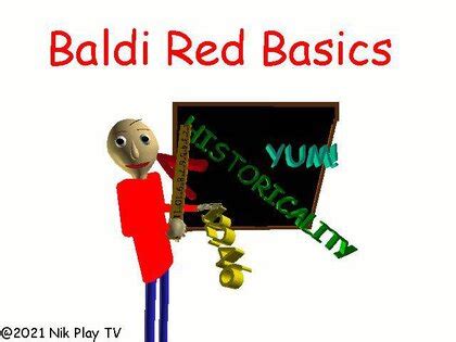 Baldi Red BASICS Android Screenshots RAWG