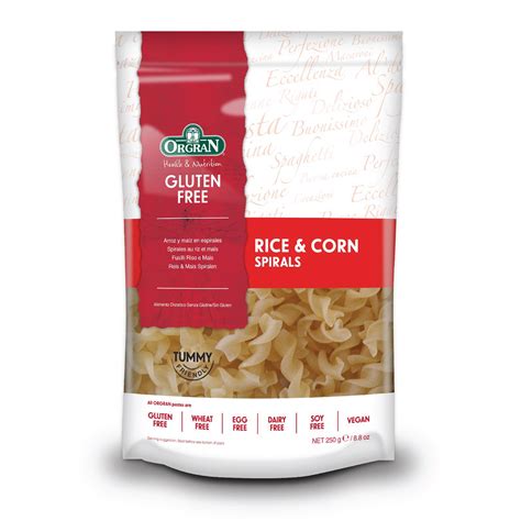 Paste Spirale Din Orez Si Porumb 250 G Orgran Farmacia Tei Online