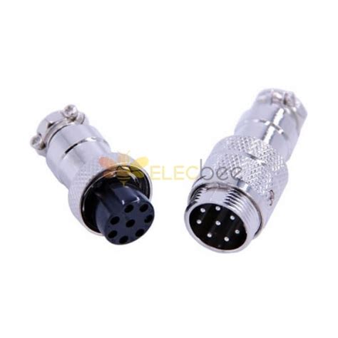 10sets Gx16 Aviation Connector Male And Female One Pair 8pin