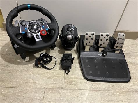 Logitech G29 Steering Wheel With Shifter Video Gaming Gaming Accessories Controllers On Carousell
