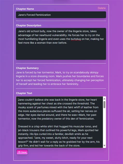 Introducing Sissy Storybook Uncensored Erotica Generator Without Token Limits