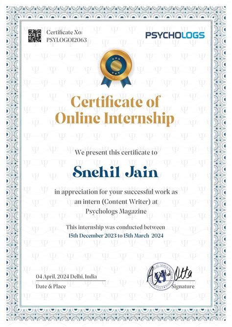 Snehil Jain On Linkedin Contentwriting Internship Psychology