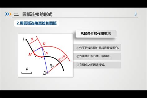 机械制图之圆弧连接 哔哩哔哩