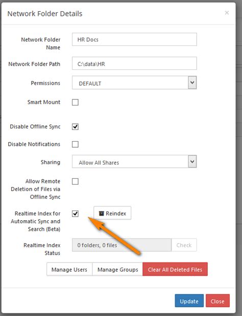 Searching In Network Folders FileCloud Docs Server