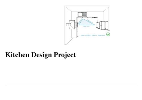 Kitchen Design Project Housing And Design Year 12 Tce Thinkswap