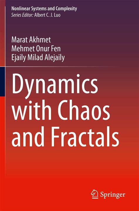 Dynamics With Chaos And Fractals Nonlinear Systems And Complexity 29