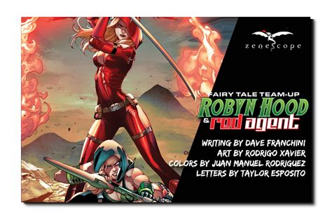 A Sinister Conspiracy Brings Together Robyn Hood And Red Agent