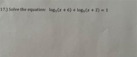 Solved Log X Log X Chegg Com