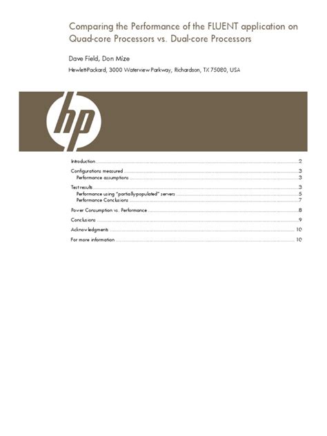 Multicore Vs Multi Cpu 성능비교 Pdf Multi Core Processor Central