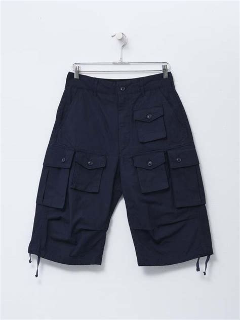 Engineered Garments Fa Cotton Ripstop Short Dark Navy Garmentory