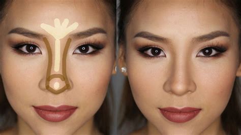 New Asian Bridal Makeup Ideas 2017 Step By Step Tutorials Nose Makeup Nose Contouring
