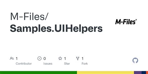 Github M Filessamplesuihelpers
