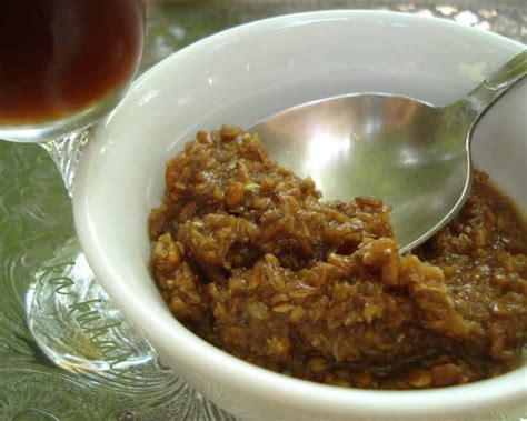 Prune Juice Applesauce Wheat Bran And Crushed Linseed Recipe Thats
