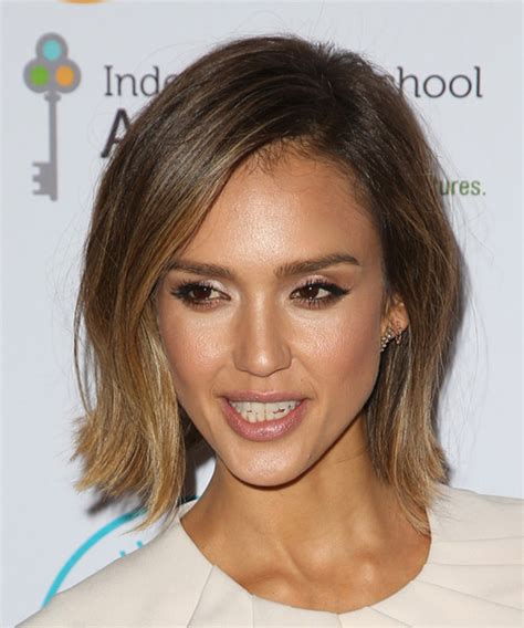 Jessica Alba Hair Shoulder Length