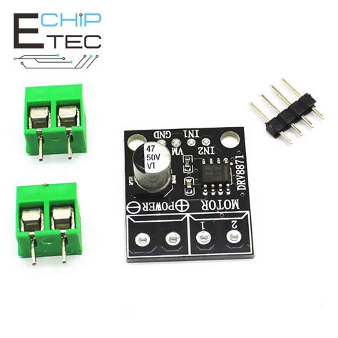 Drv8871 H Bridge Brushed Dc Motor Driver Breakout Board For Arduino Pwm Control 36a Max