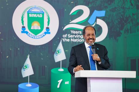 Somalias Simad University Celebrates 25th Anniversary With Presidential Support Mustaqbal Media