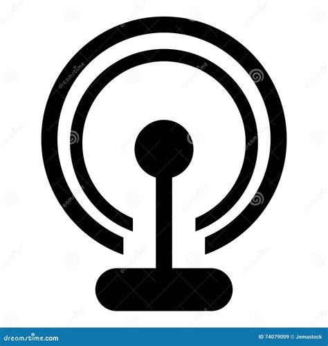 Set Router And Wi Fi Signal Satellite 3d Printer Dna Symbol Factory Conveyor System Belt