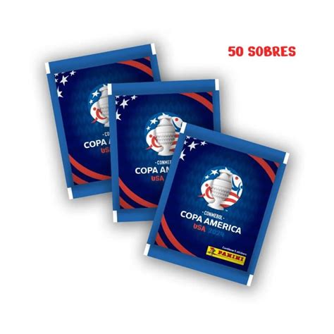 Panini Chile Pack 50 Sobres Copa America 2024