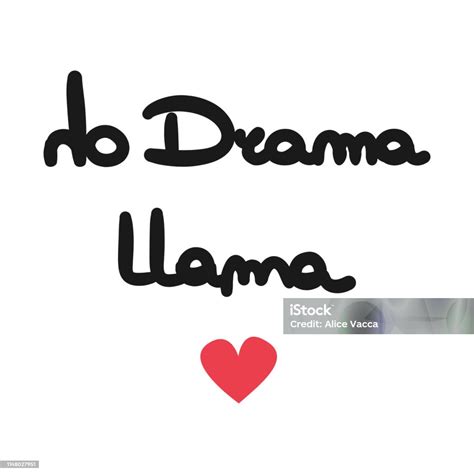 귀여운 손으로 그려진 글자 따옴표 없음 드라마 라마 벡터 카드 일러스트 개념에 대한 스톡 벡터 아트 및 기타 이미지 개념 개념과 주제 검은색 Istock