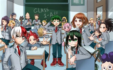 My Hero Academia Class A Hd Wallpaper Download