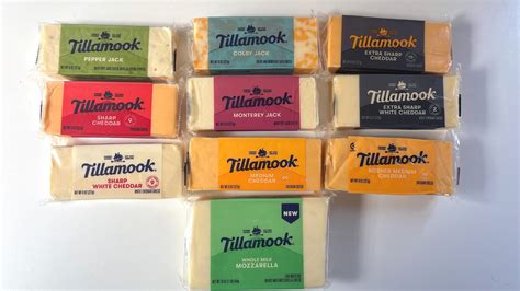 10 Tillamook Cheeses Ranked