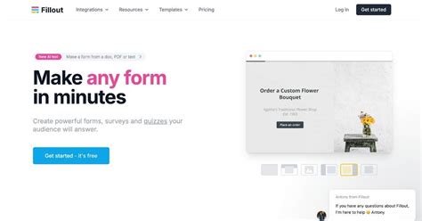 Fillout Create Forms Surveys And Quizzes With Ai Dynamic Business