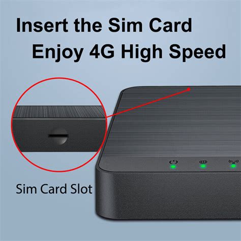Dbit G Lte Wireless Wifi Router Mbps Hotspot With Sim Card Slot Lan Wan Port Ebay