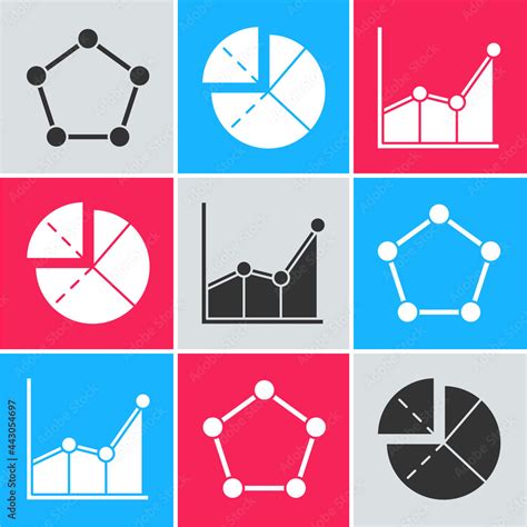 Set Geometric Figure Pentagonal Prism Graph Schedule Chart Diagram And Graph Schedule