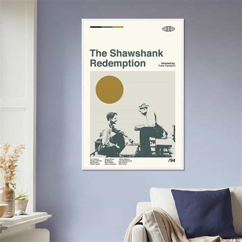 The Shawshank Redemption Movie Poster The Shawshank Redemption Print
