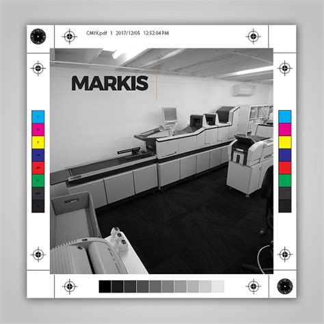 Make File Print Ready CMYK Markis Data Mail Print