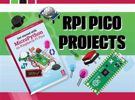 Raspberry Pi Pico Projects W The Getting Started Book