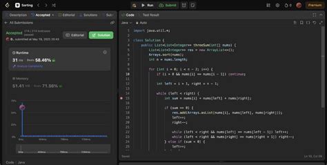 Solved 3sum Problem In Java With Leetcode Devansh Tyagi Posted On The