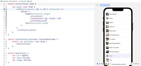 动态列表、 Foreach 与 Identifiable 的使用方法 精通 Swiftui Ios 16 版
